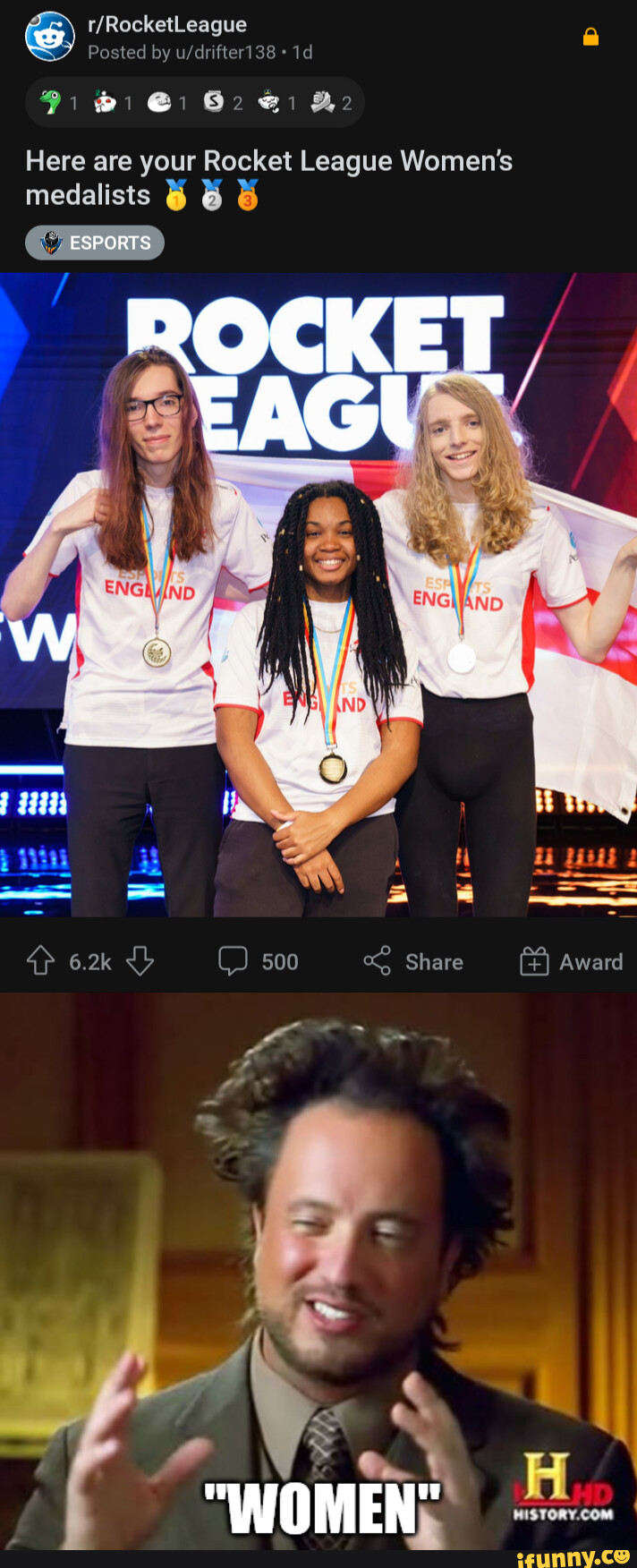 Ancient Aliens Meme Women