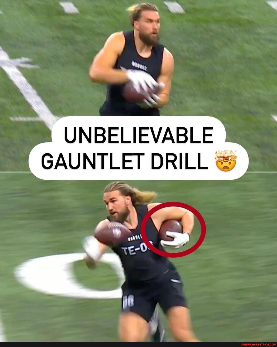 Caught a second ball while holding on to another 😮 (via @nfl ...