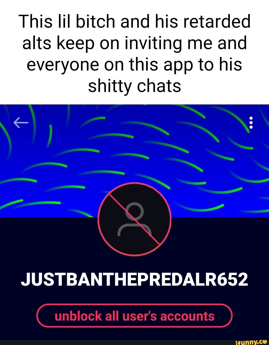 Unblock memes. Best Collection of funny Unblock pictures on iFunny