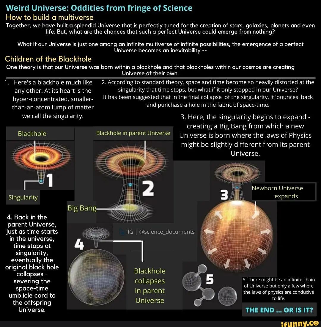 Weird Universe: Oddities from fringe of Science How to build a ...