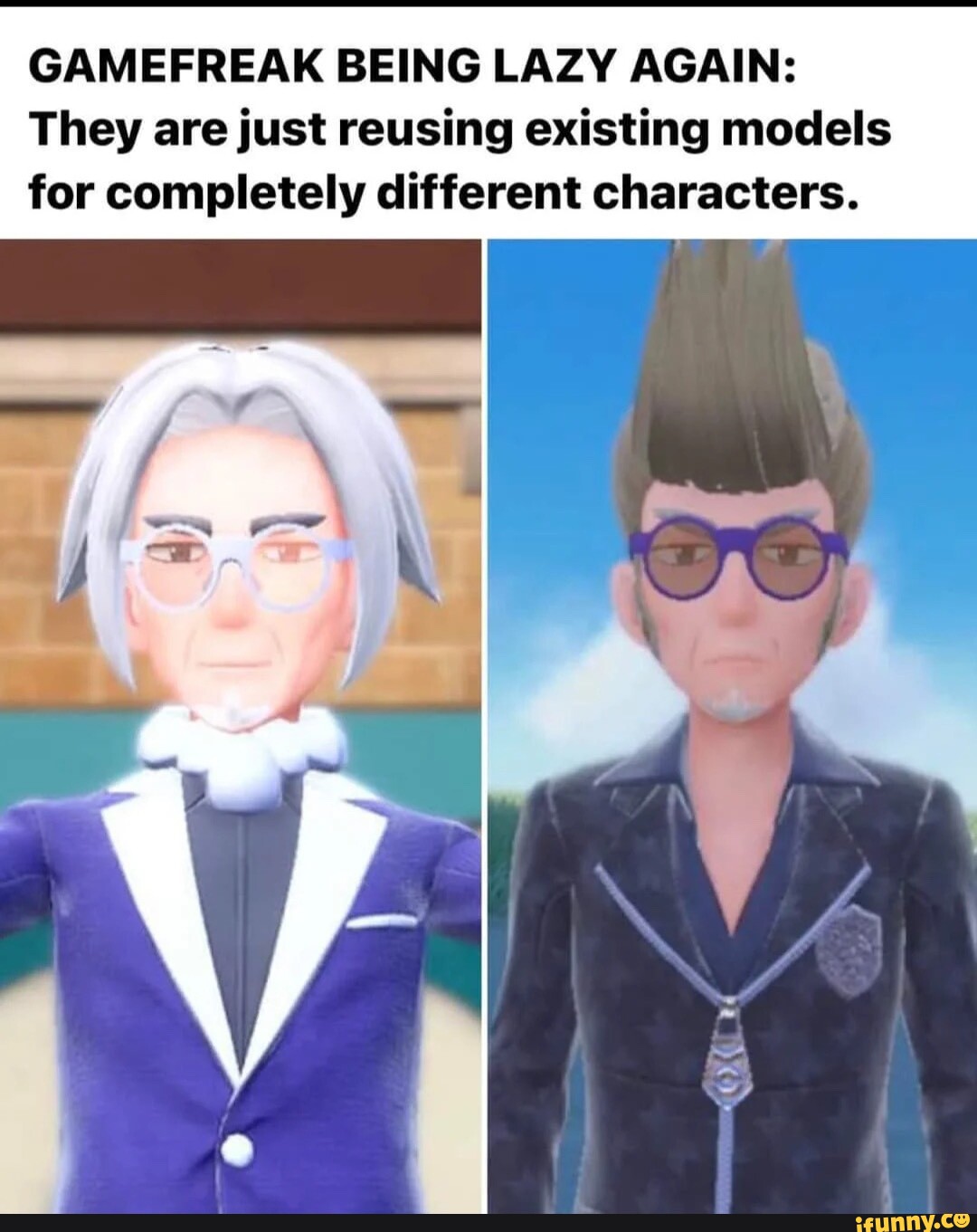 GAMEFREAK BEING LAZY AGAIN: They are just reusing existing models for ...