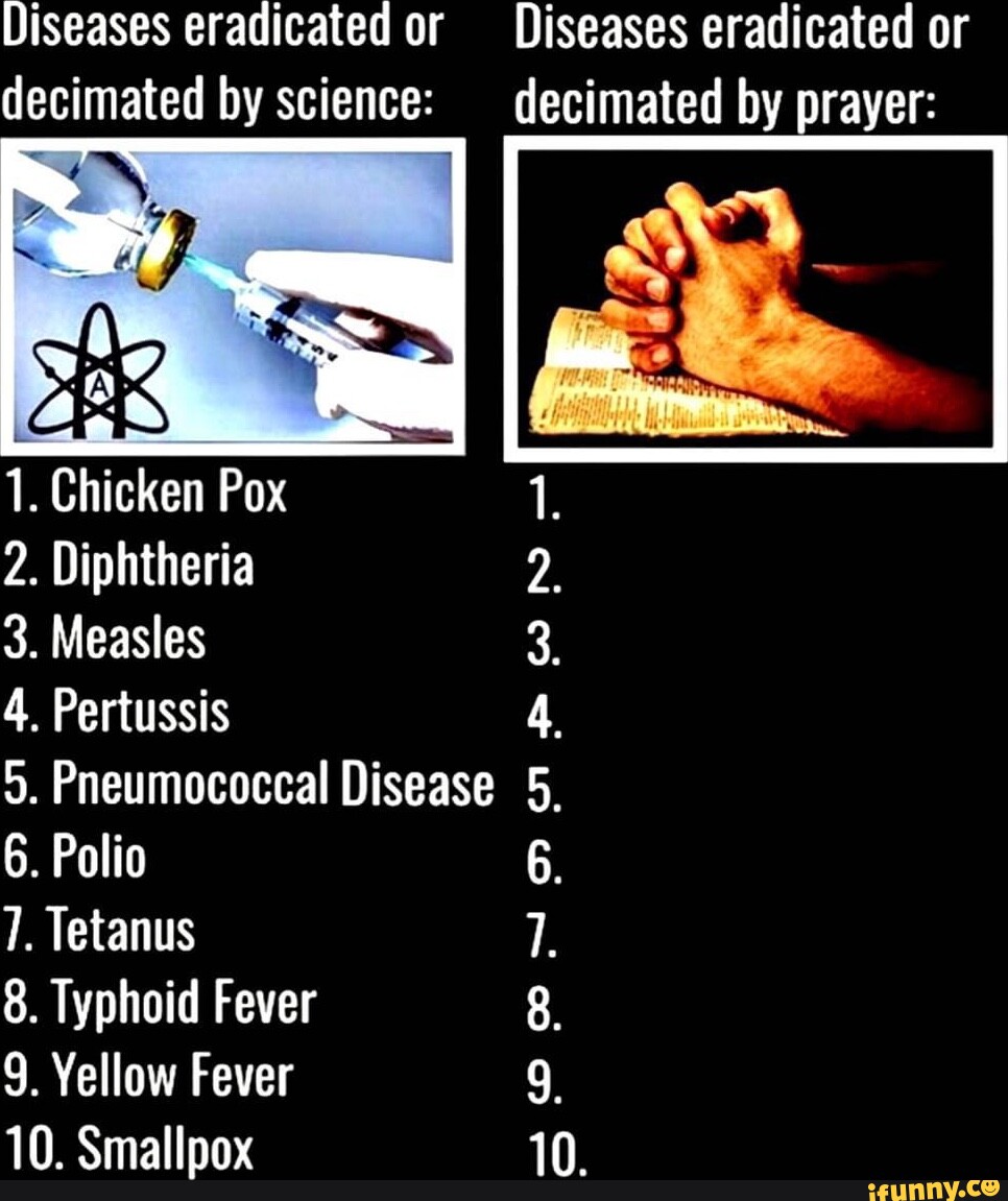 Diseases eradicated or Diseases eradicated or decimated by science ...