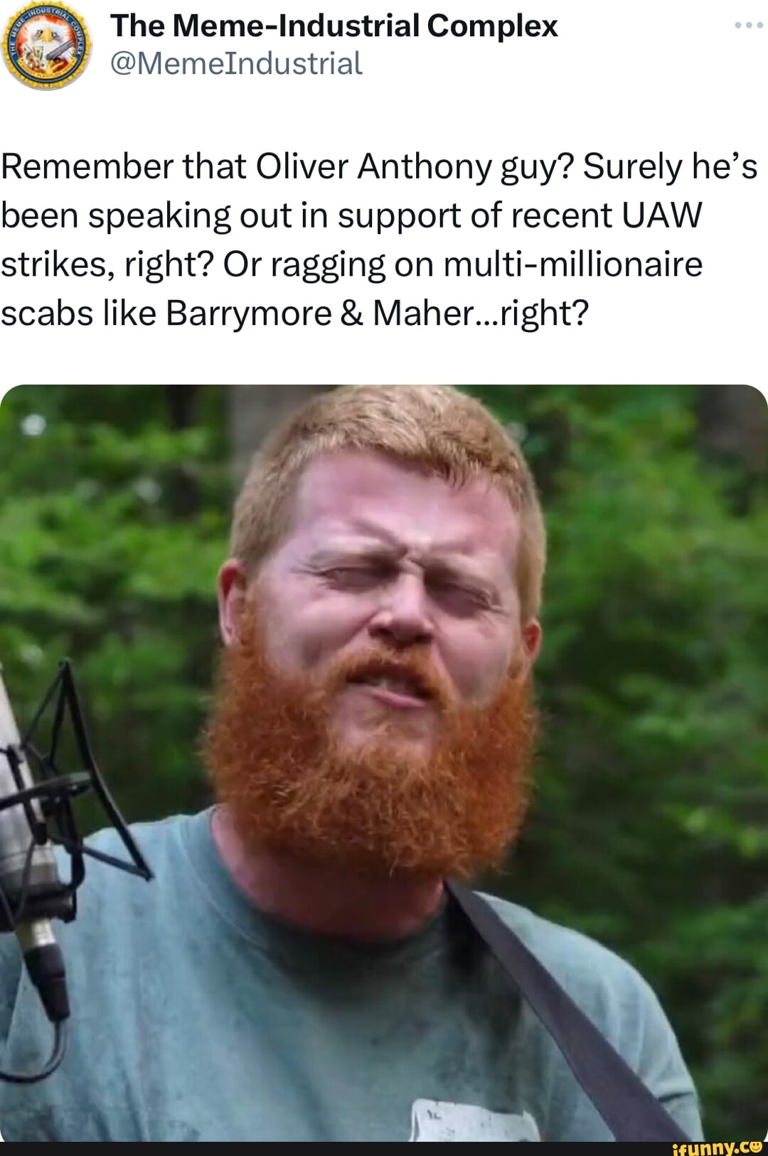 (:2 The Meme-Industrial Complex @Memelndustrial Remember that Oliver ...