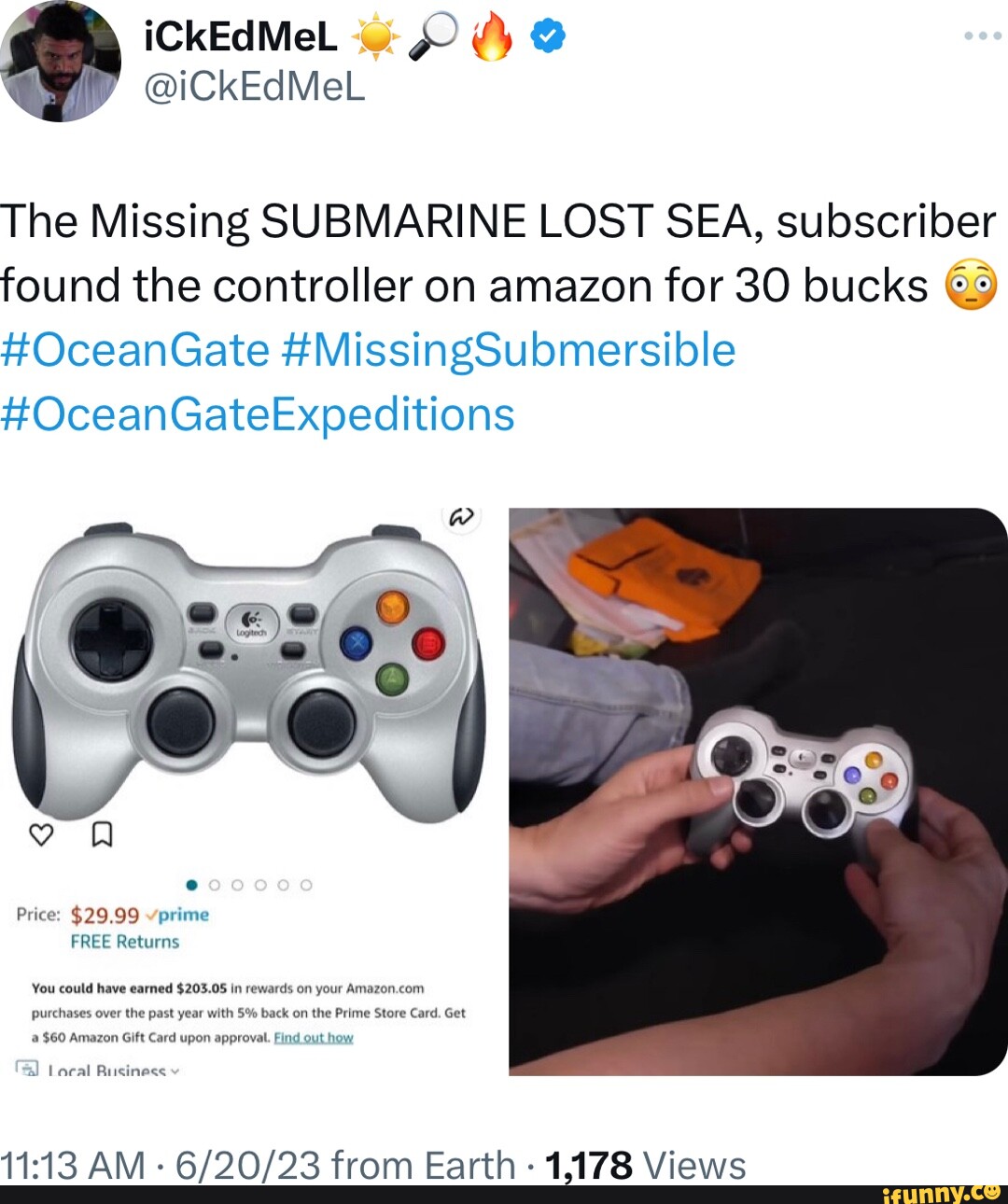 OceanGate Titanic Submarine Controller Meme OceanGate, 55% OFF