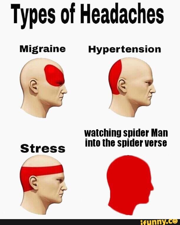 Types of Headaches Watching spider Man - iFunny