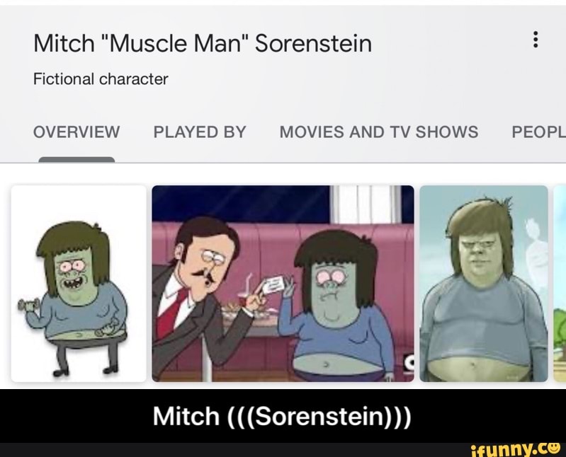 Mitch "Muscle Man" Sorenstein Fictional character OVERVIEW PLAYED BY ...