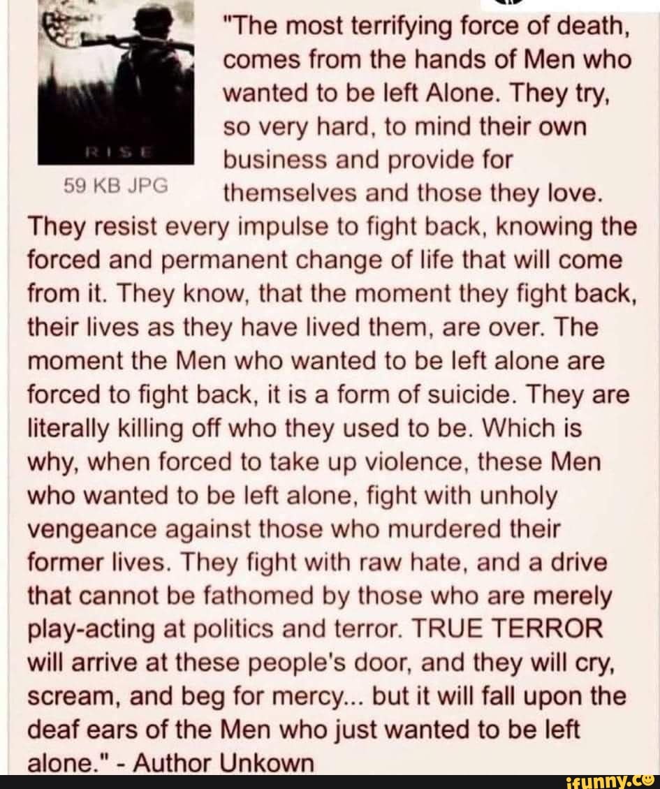 THE WRATH OF THE AWAKENED SAXON – The Burning Platform