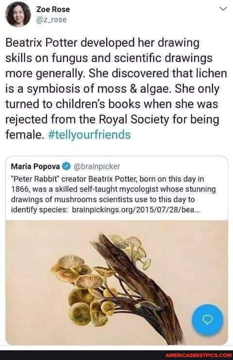 Beatrix Potter was incredible - Zoe Rose Beatrix Potter developed her ...