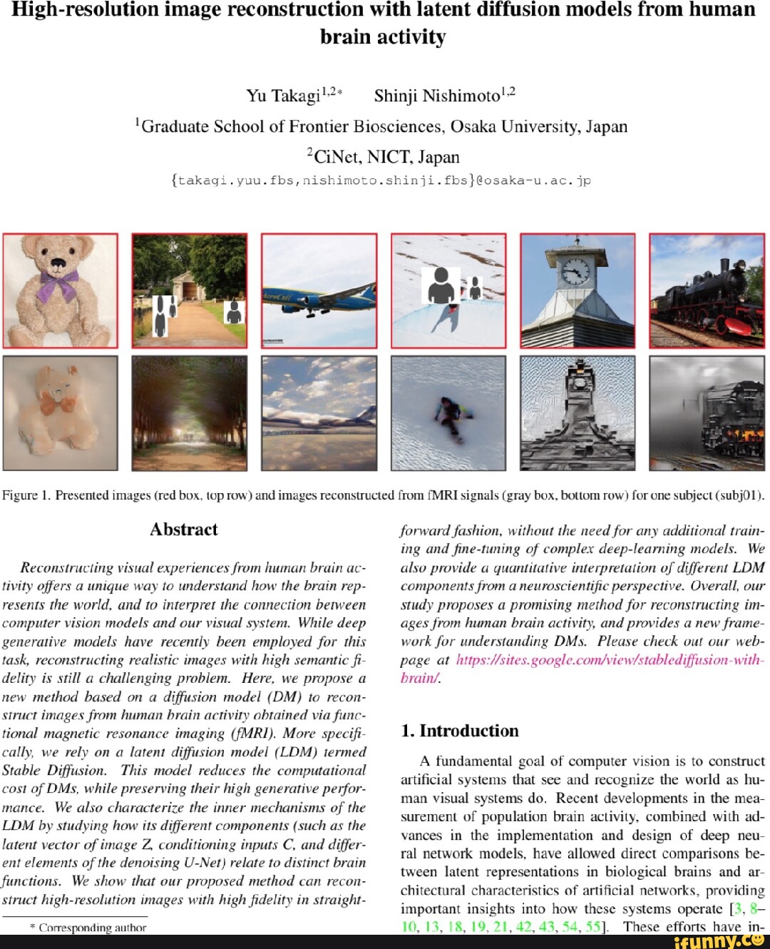 High-resolution image reconstruction with latent diffusion models from ...