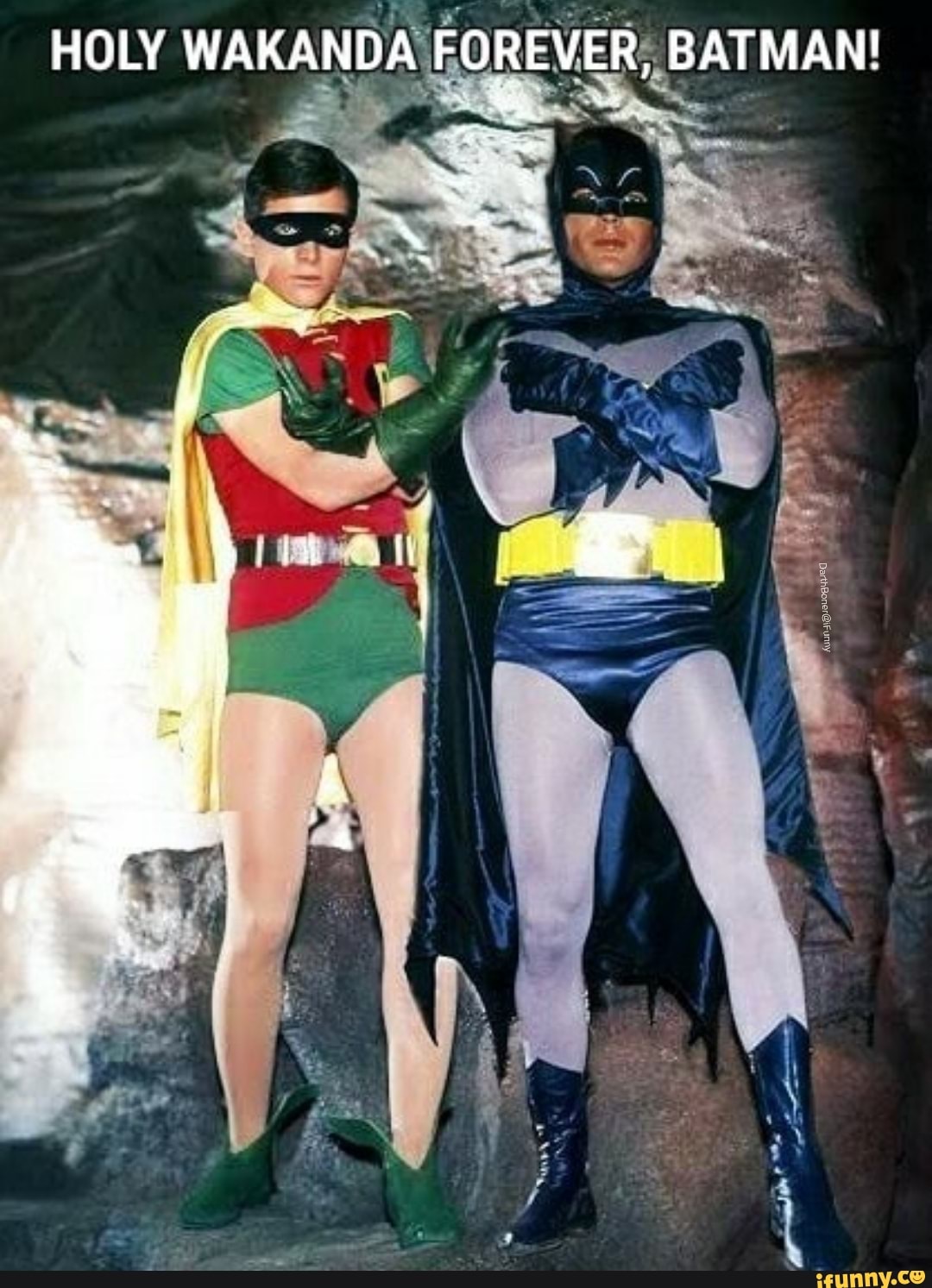 HOLY WAKANDA FOREVER, BATMAN! - iFunny