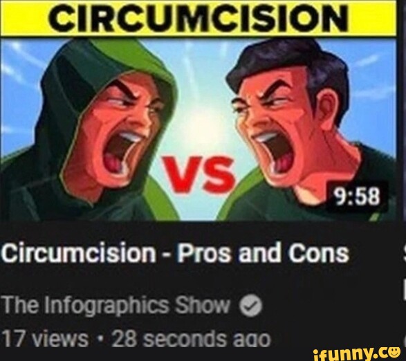 Circumcision - Pros and Cons The Infographics Show @ 17 views 28 ...