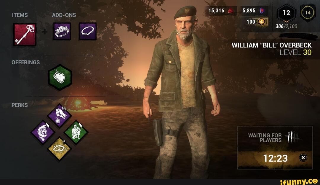 15,316 5,895. 12 (a) ITEMS ADD-ONS WILLIAM "BILL" OVERBECK LEVEL 30 ...