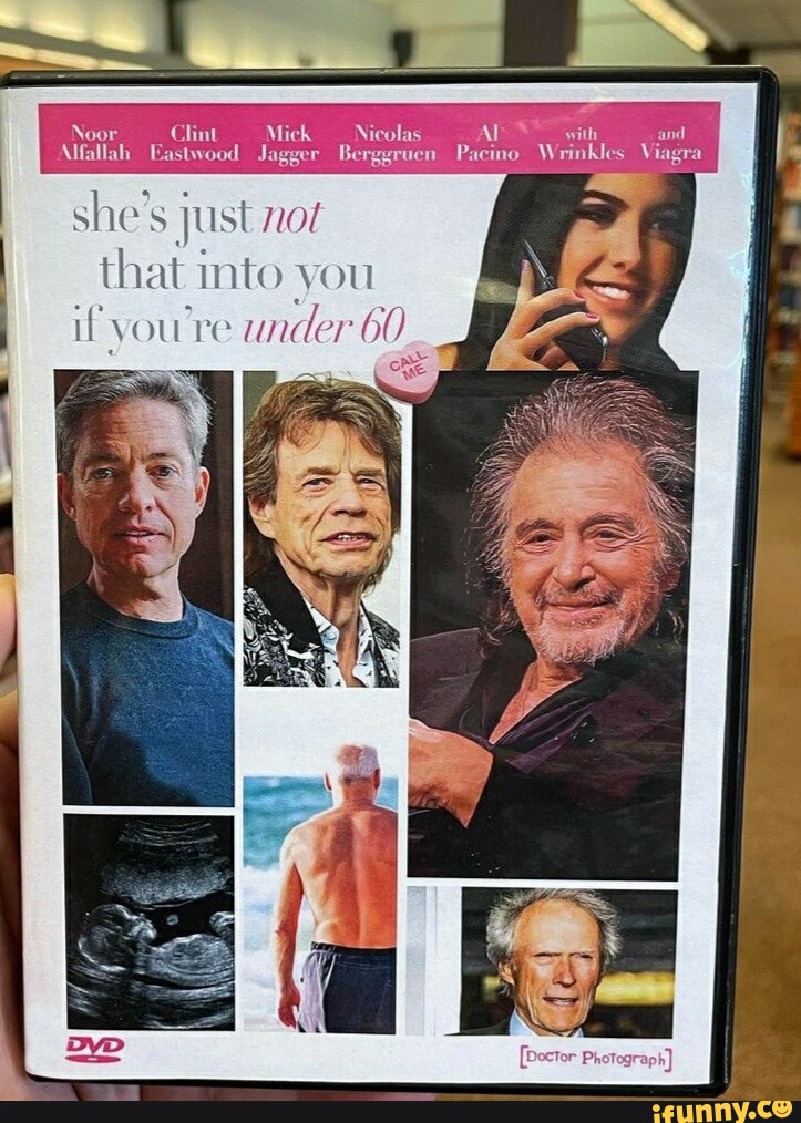 Clint Mick Nicolas A with and Eastwood Jagger Berggruen Pacino Wrinkles ...