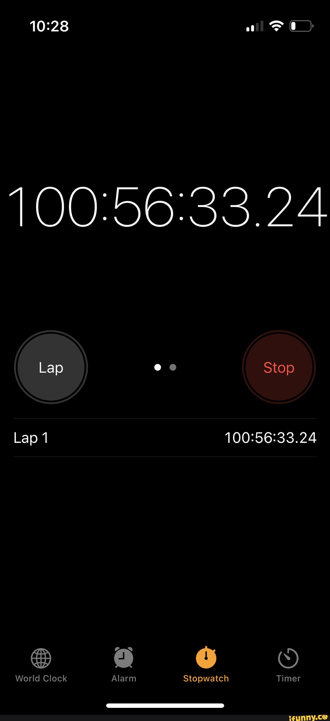 Lap ee Stop Lap 1 World Clock Alarm Stopwatch Timer - iFunny