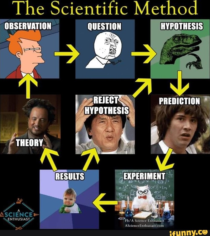 The Scientific Method OBSERVATION QUESTION HYPOTHESIS REJEGT ...