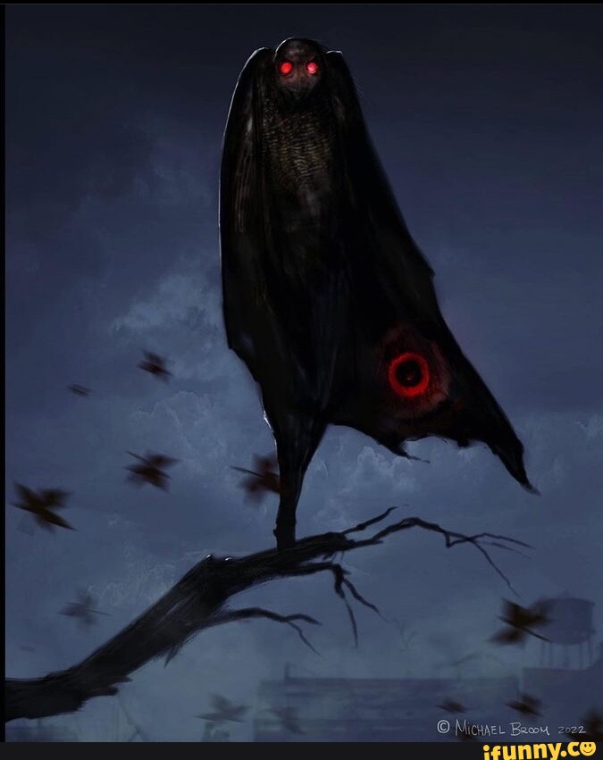Mothman memes. Best Collection of funny Mothman pictures on iFunny