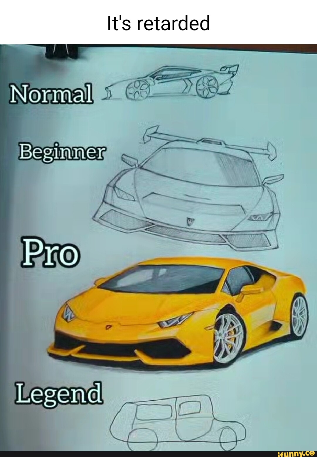 It's retarded - iFunny