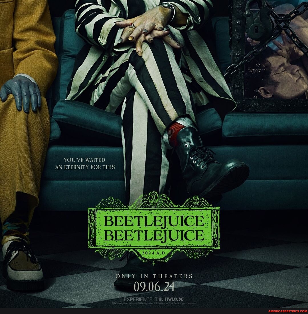 All-new poster for #BeetlejuiceBeetlejuice - check back Thursday for the official trailer. - YOU ...
