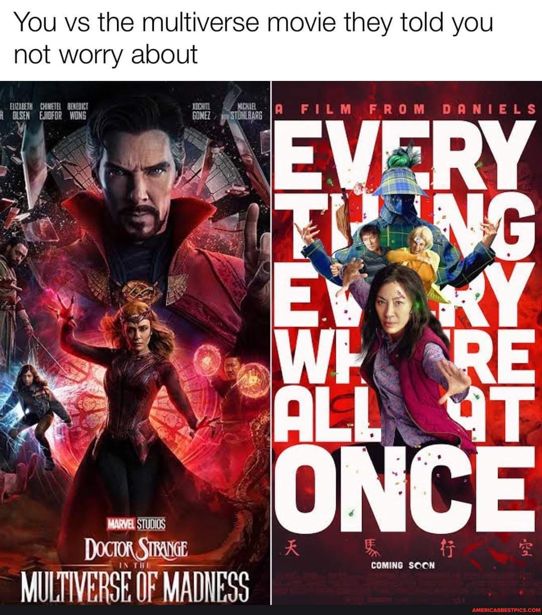 🎥 Everything Everywhere All at Once ️ - You vs the multiverse movie ...