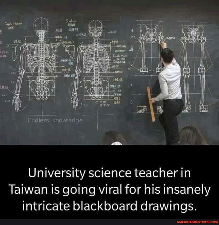 Endle University science teacher in Taiwan is going viral for his ...