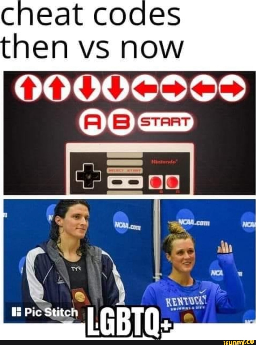 Cheat codes then vs now Pic Stitch - iFunny