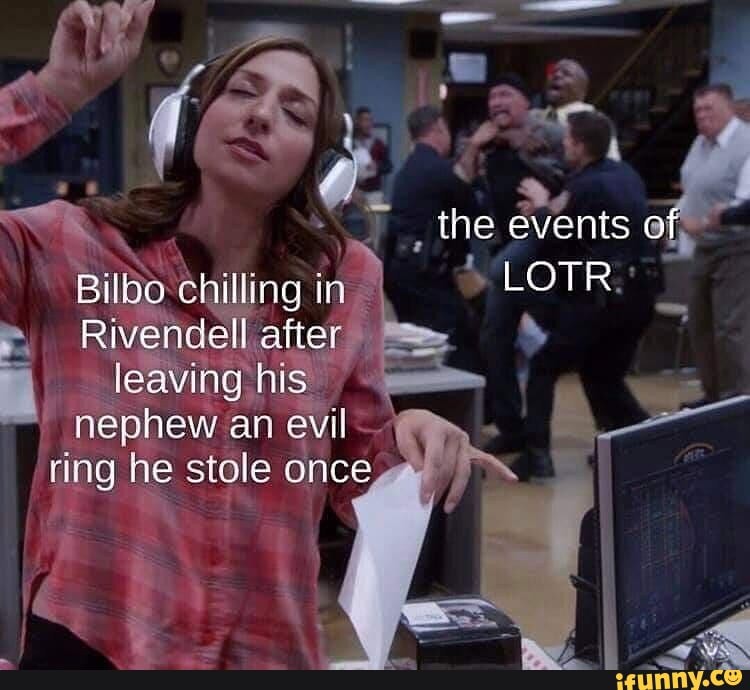 In Riv I leaving his nephew an evil ring he stole once , the events of ...