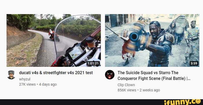 Ducati & streetfighter 2021 test The Suicide Squad vs Starro The whyzul ...