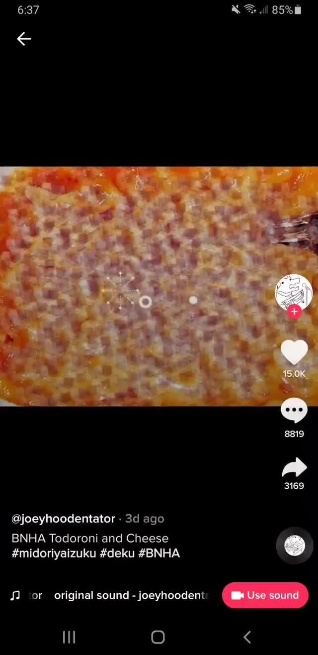 Todoroni & Cheese 😳😳😳 - ilI 85% @joeyhoodentator ago BNHA Todoroni and ...