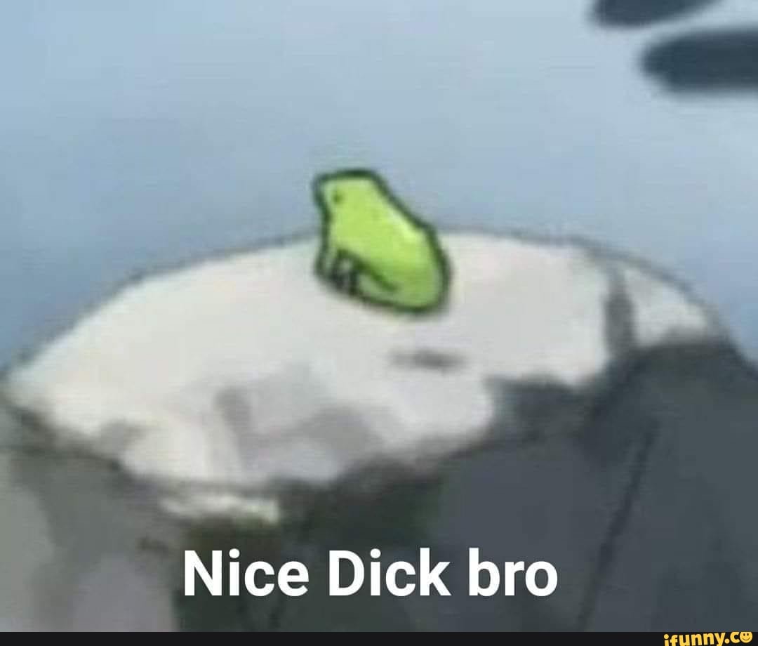 Nice Dick Bro Ifunny