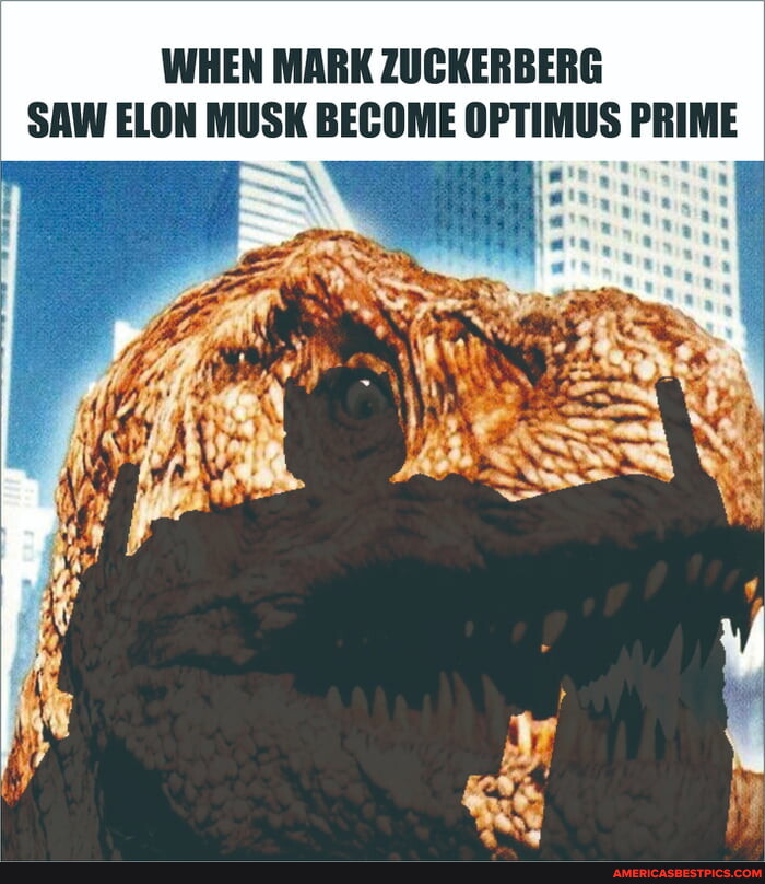 WHEN MARK ZUCKERBERG SAW ELON MUSK BECOME OPTIMUS PRIME - America’s ...