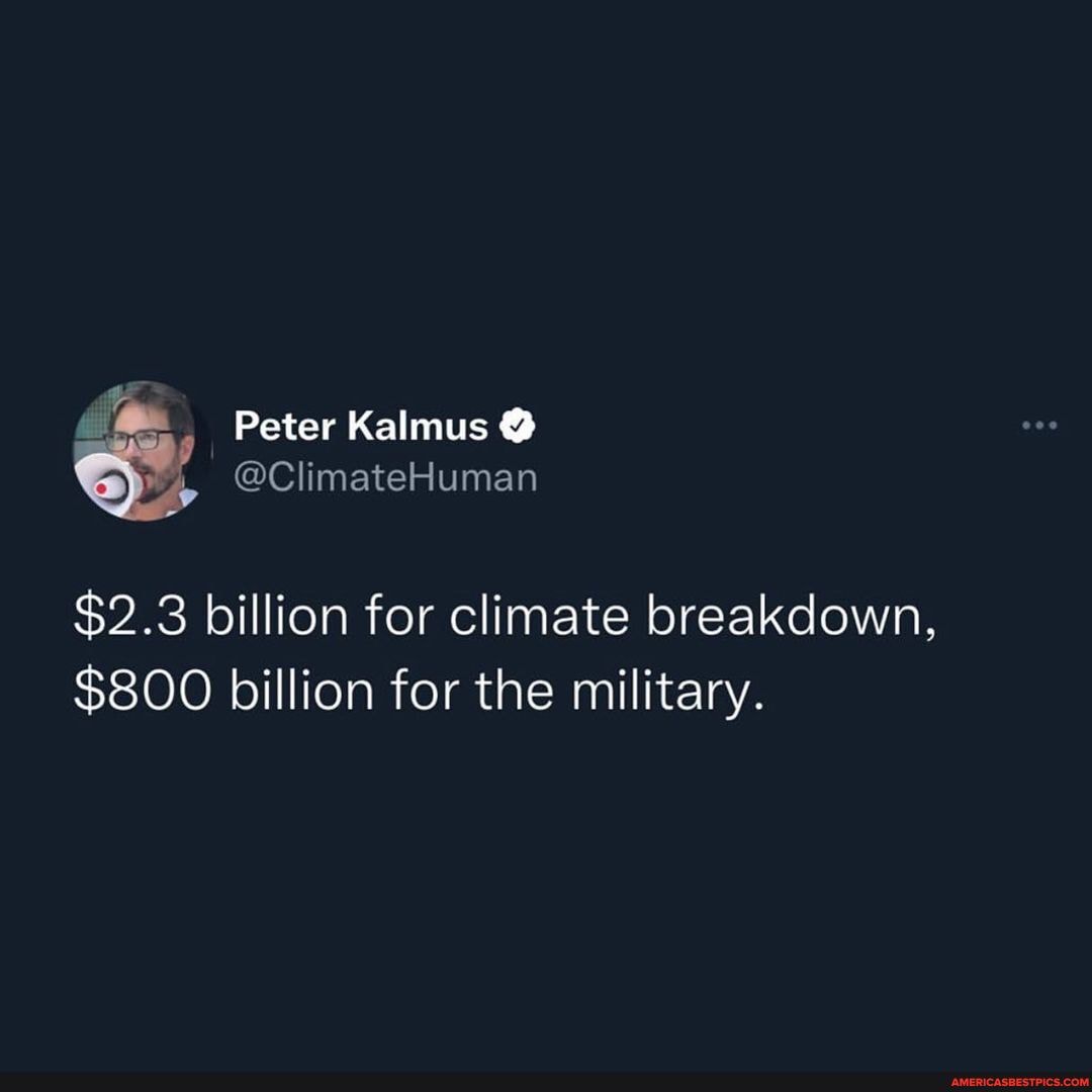Peter Kalmus @ @ClimateHuman $2.3 billion for climate breakdown, $800 ...
