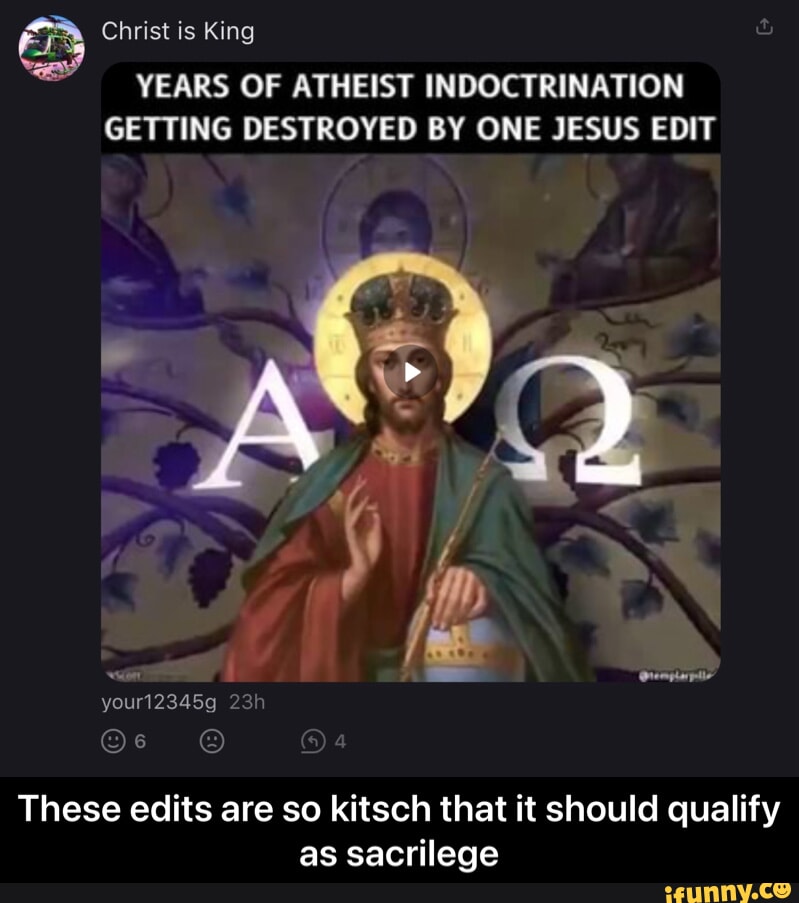 Sacrilege memes. Best Collection of funny Sacrilege pictures on iFunny