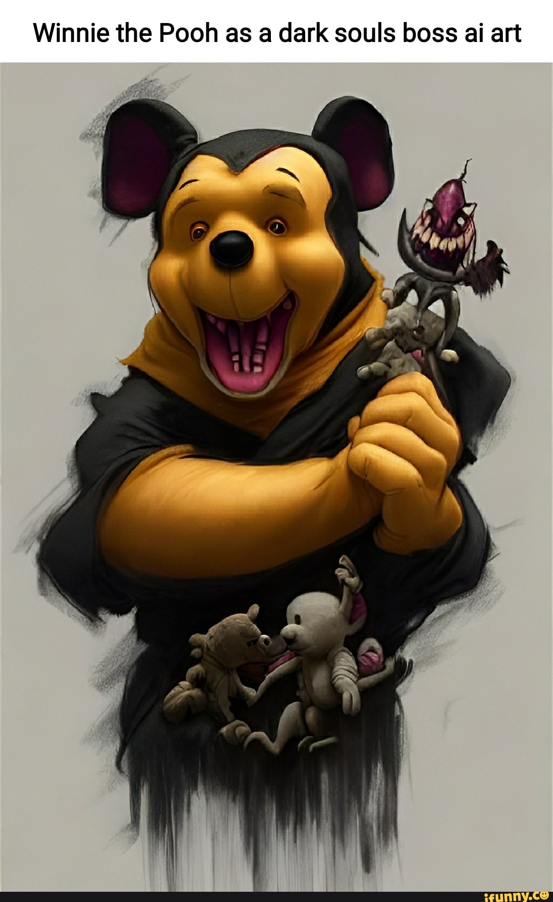 Winnie The Pooh As A Dark Souls Boss Ai Art Re Ifunny 0126