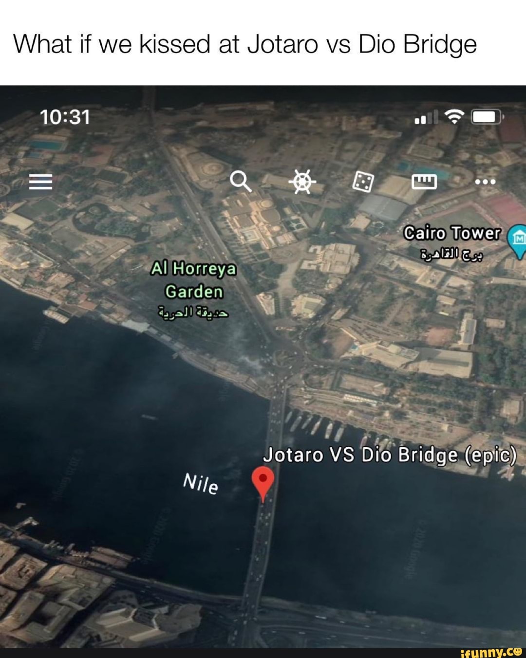 What if we kissed at Jotaro vs Dio Bridge SS Morreyaye Garden Jotaro VS ...