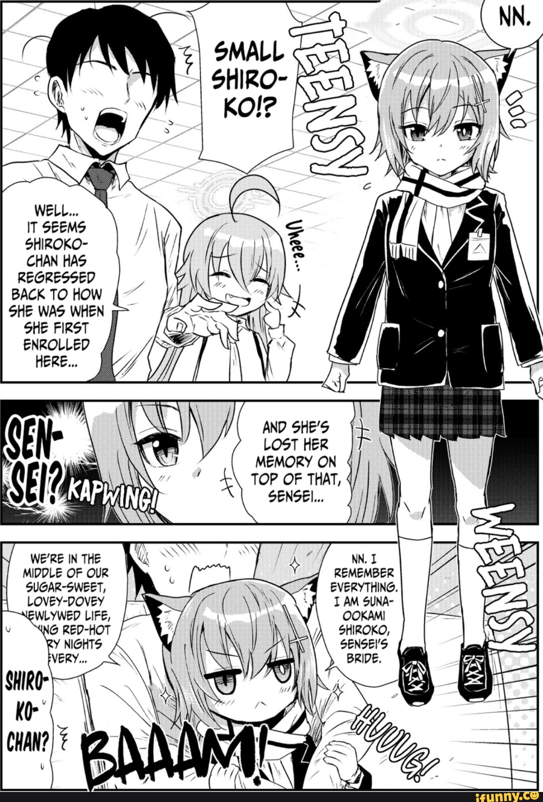 Shiroko memes. Best Collection of funny Shiroko pictures on iFunny