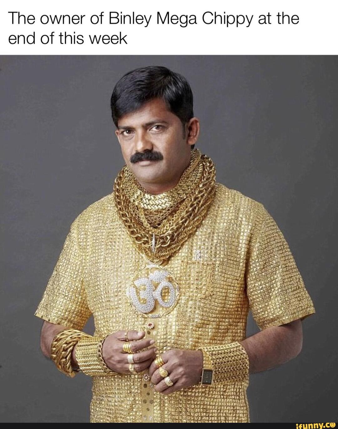 The owner of Binley Mega Chippy at the end of this week - iFunny