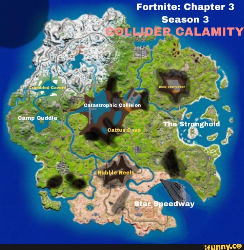 Fortnite: Chapter 3 Season 3 CALAMITY Catastraphe Codtisicay Camp ...