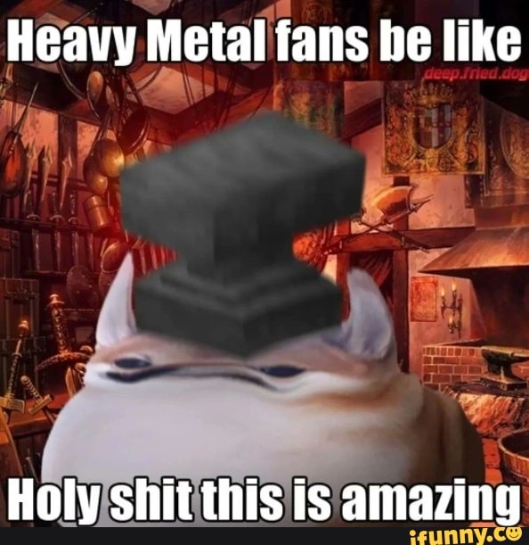Heavy Metal fans be like Holy shit this is amazing - iFunny