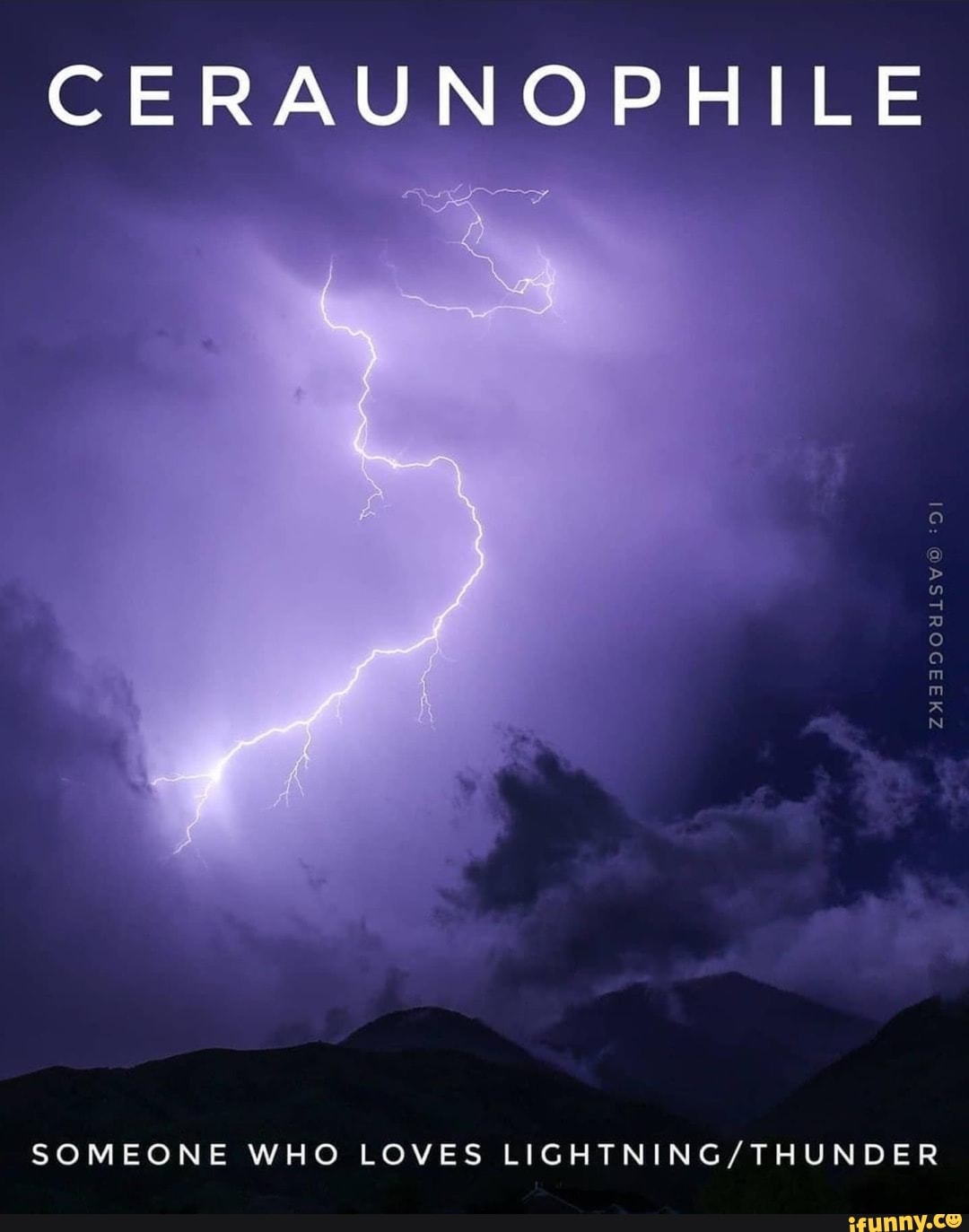 Ceraunophile memes. Best Collection of funny Ceraunophile pictures on ...