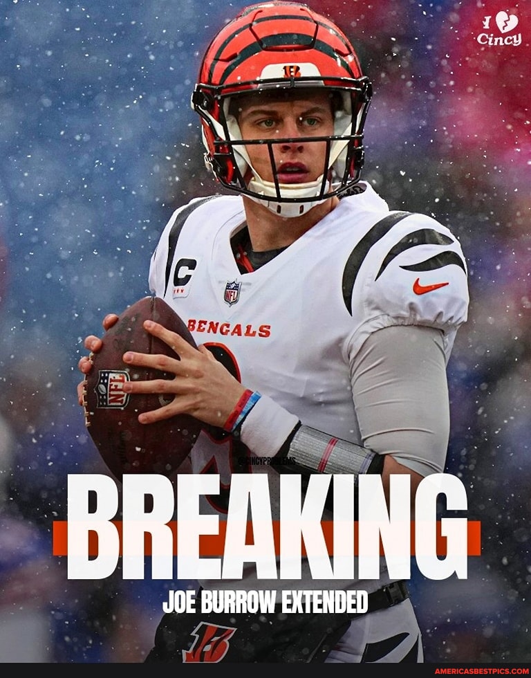 BREAKING: Joe Burrow and the #Bengals have agreed on a 5-year, $275 ...