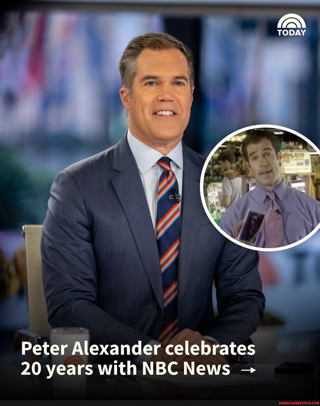 Peter Alexander has been with NBC News for years Hes covered Olympics ...