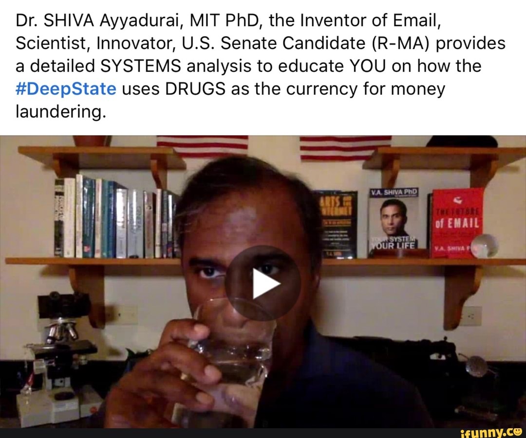 Dr. SHIVA Ayyadurai, MIT PhD, the Inventor of Email, Scientist ...