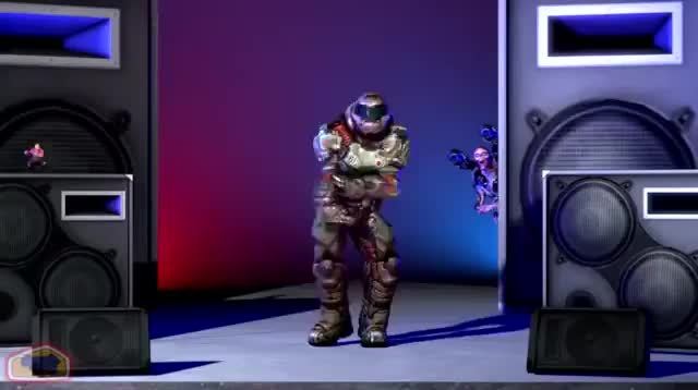 DOOM slayer dance - )