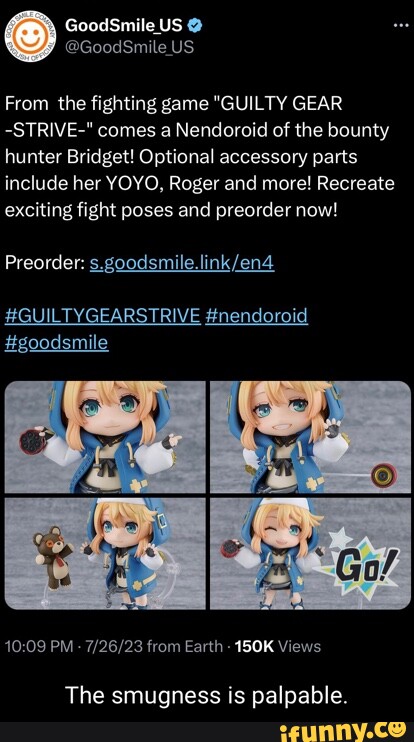 GoodSmile US From the fighting game "GUILTY GEAR -STRIVE-" comes a ...