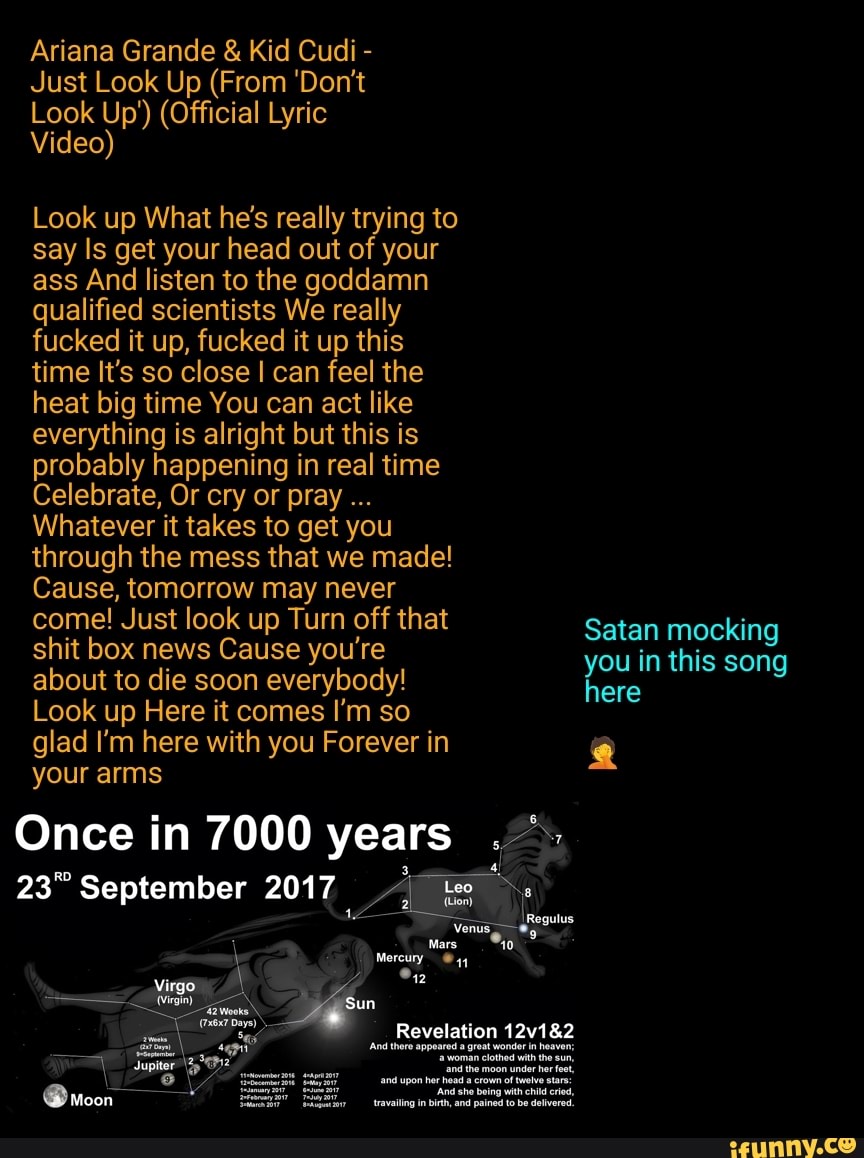 Ariana Grande & Kid Cudi - Just Look Up (From 'Don't Look Up ...