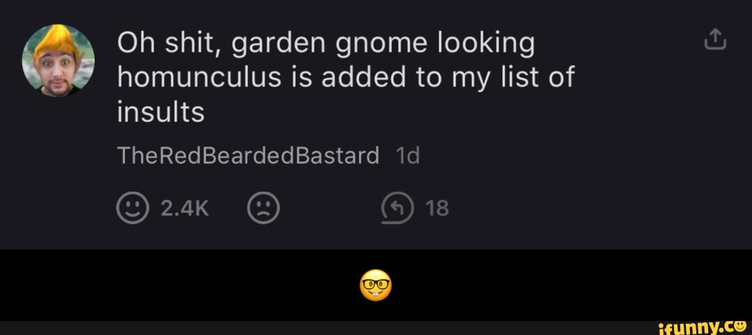 Homunculus memes. Best Collection of funny Homunculus pictures on iFunny