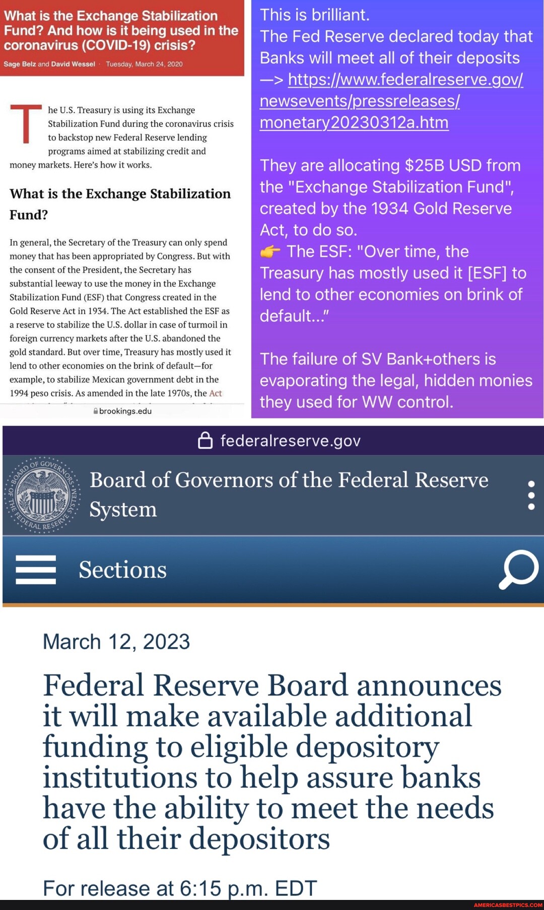 What is the Exchange Stabilization Fund? And how is it being used in ...