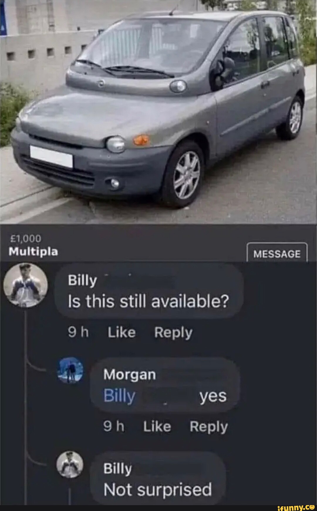 Multipla memes. Best Collection of funny Multipla pictures on iFunny