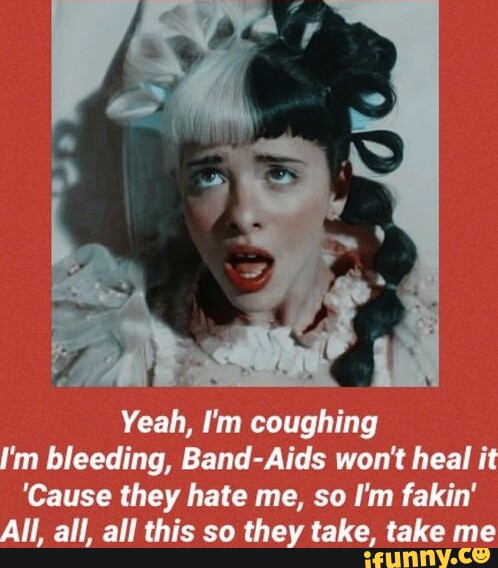 SS Yeah, I'm coughing I'm bleeding, Aids won't heal it 'Cause they hate ...