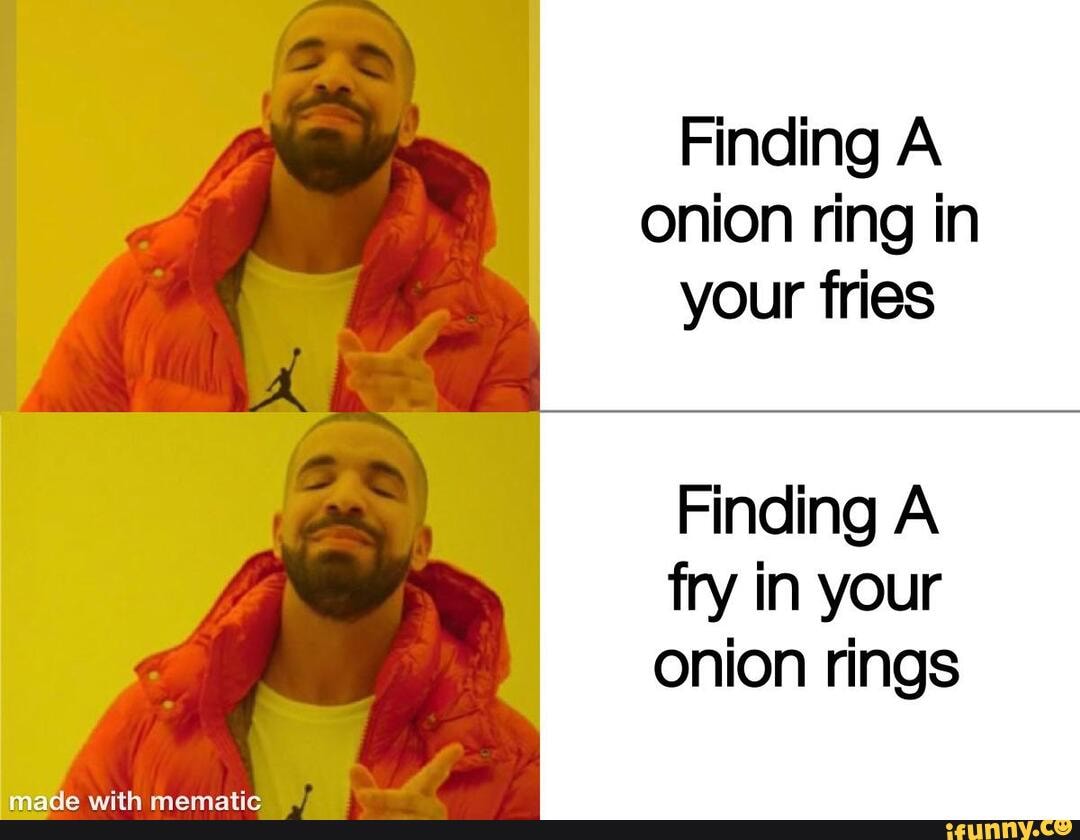 Are Fries Healthier Than Onion Rings at Hazel Anderson blog